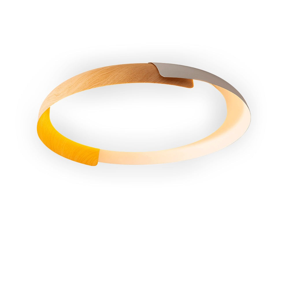 Plafón Circular Cazca Clear Wood – Foré